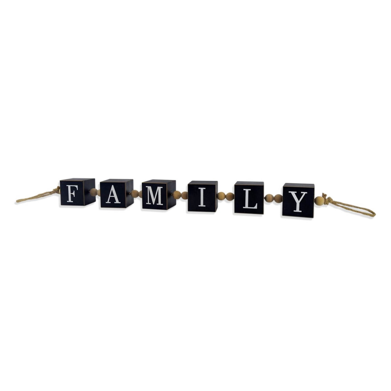Wooden Family Block Letters Tabletop Decor - Walmart.com