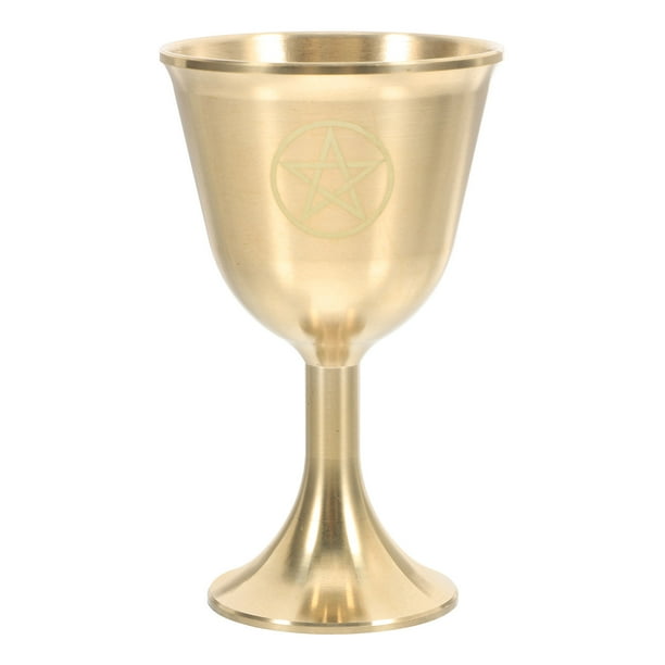 Copa de pentagrama, copa de pentáculo, copa de vino de altar, copa de ...