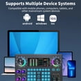 Multi-function Mixer Portable Digital Sound Card BT USB Mixing Console ...