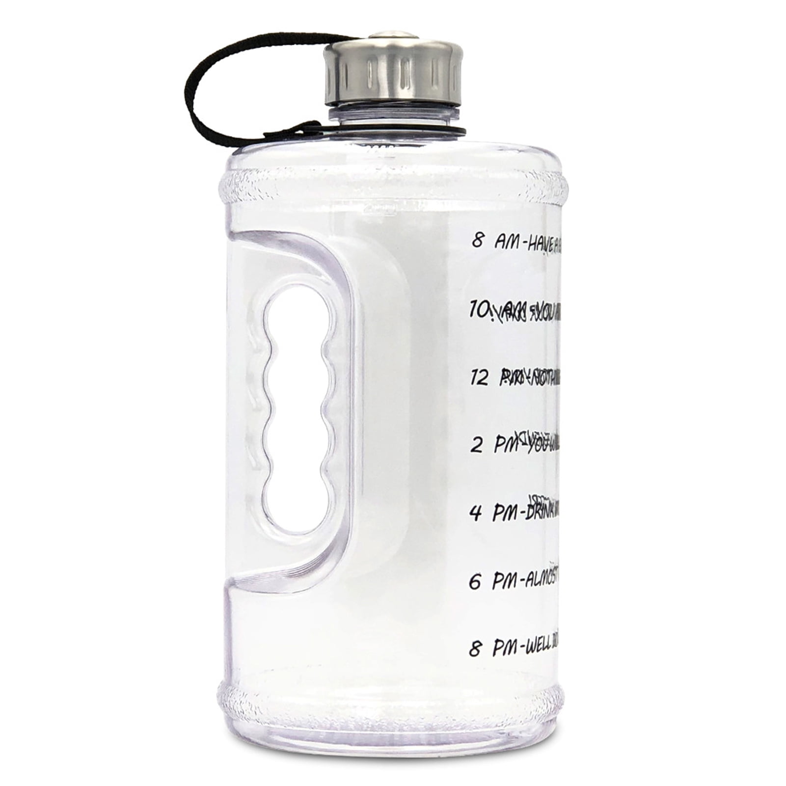 Botella de agua de motivación de 2 2 l 3 78 l con marcador de tiempo ...