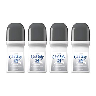 Avon On Duty 24Hr Deodorant, 2.6 oz. Roll-On Antiperspirant, Non ...