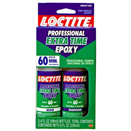 Loctite 1365850 Two-Part Professional Extra Time 60-Minute Epoxy - 2 ...