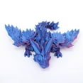3D Printed Dragon, Kaireo Pterosaur Figurine (Medium Size) Blue, 2025 ...