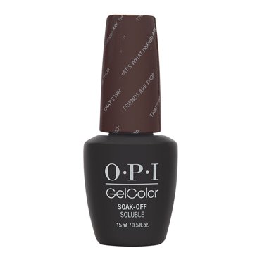 OPI GelColor Nail Polish, Coca-Cola Red, 0.5 Fl Oz - Walmart.com