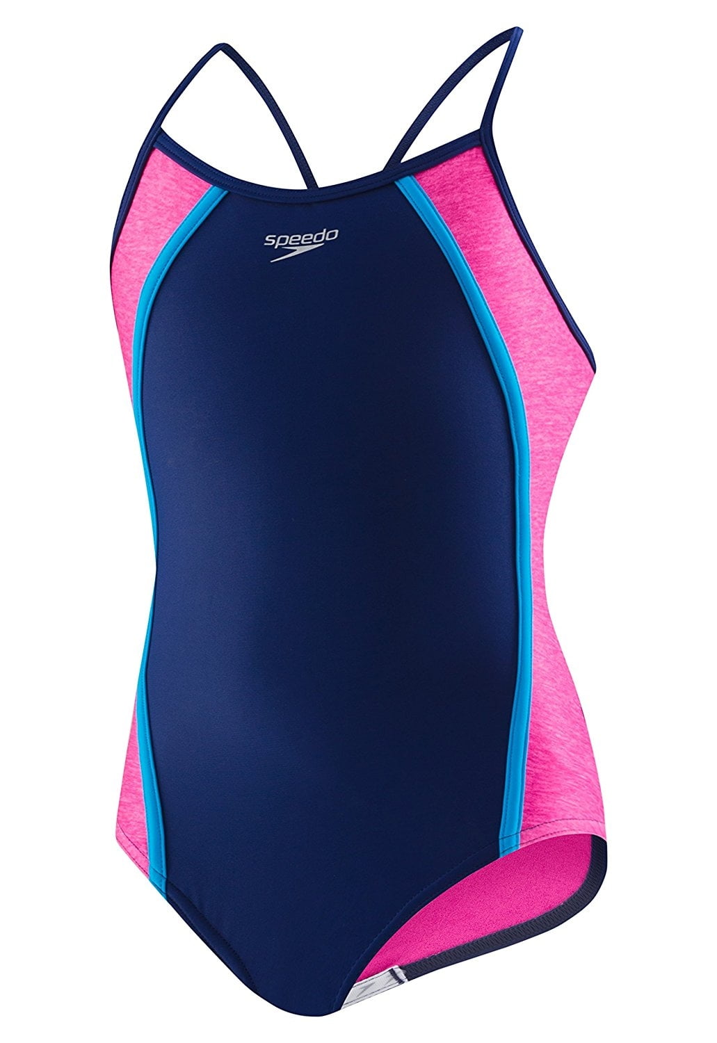 Speedo Girls Heather Thin Strap - Walmart.com
