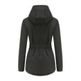 Delayuji Womens Winter Coats Warm Coat Jacket Outwear Fur Lined Trench