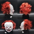 Pennywise Mask ,IT Clown Mask - Latex Halloween Cosplay Prop for Adults ...