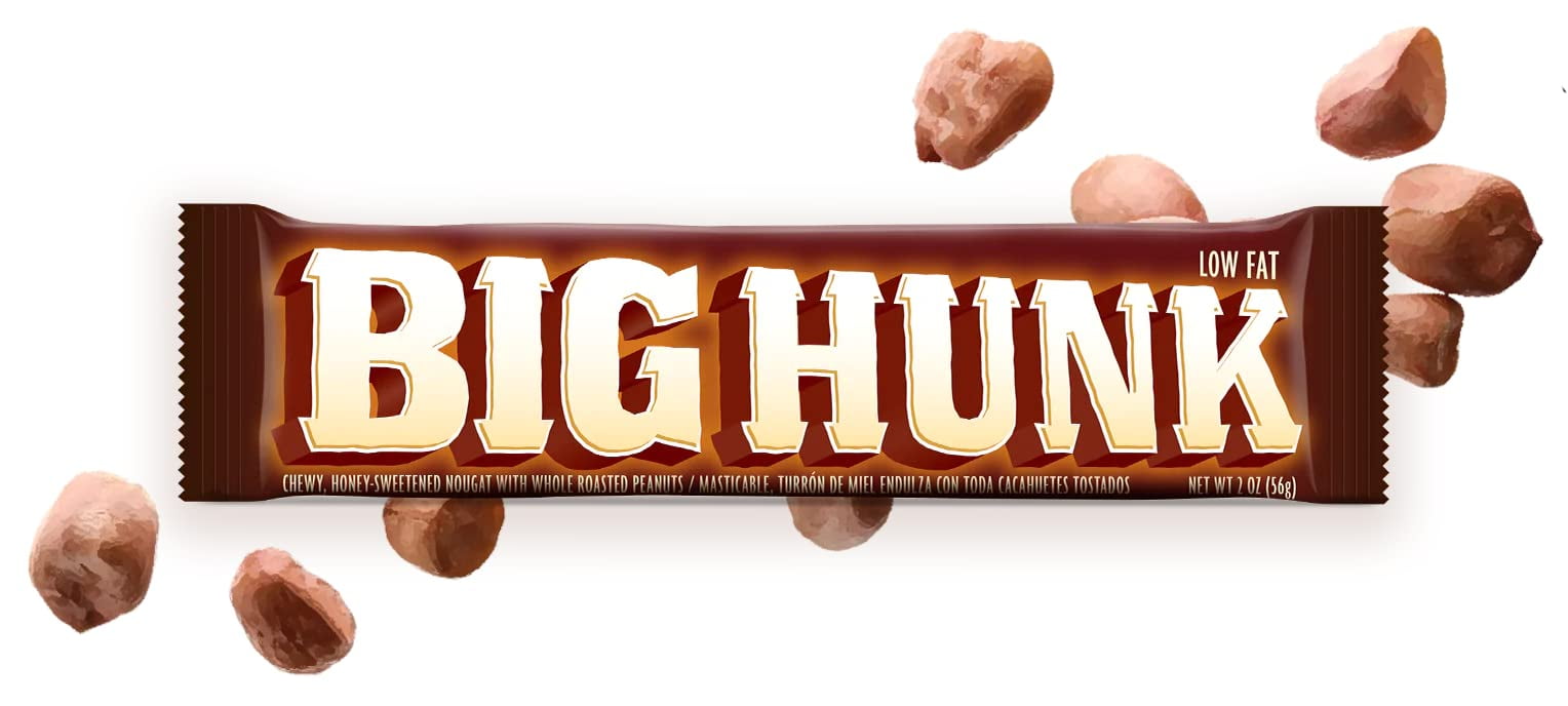 Annabelle's Big Hunk Candy Bar, 1.8-Ounce Bars (Pack of 24) - Walmart.com