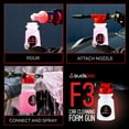 SudsLab F3 Foam Gun for Car and Home Cleaning, Adjustable Foam Nozzle ...