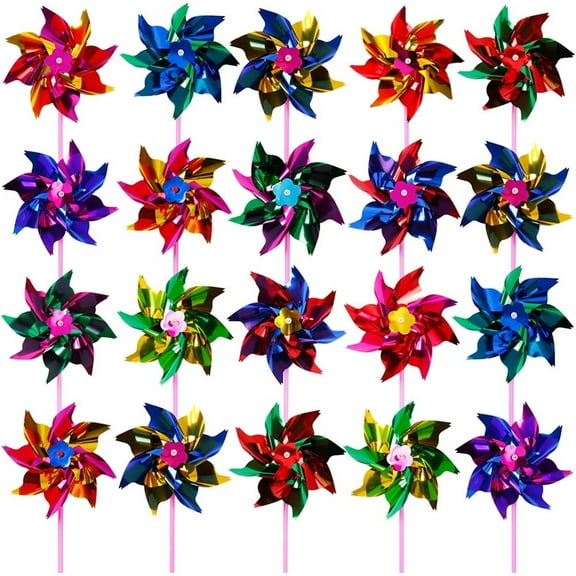 In the Breeze 2863 - Patriot Sparkle Pinwheel 8PC, 8" Colorful ...