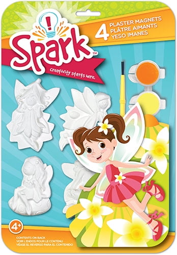 Colorbok Spark Plaster Magnets Fairy Dust - Walmart.com