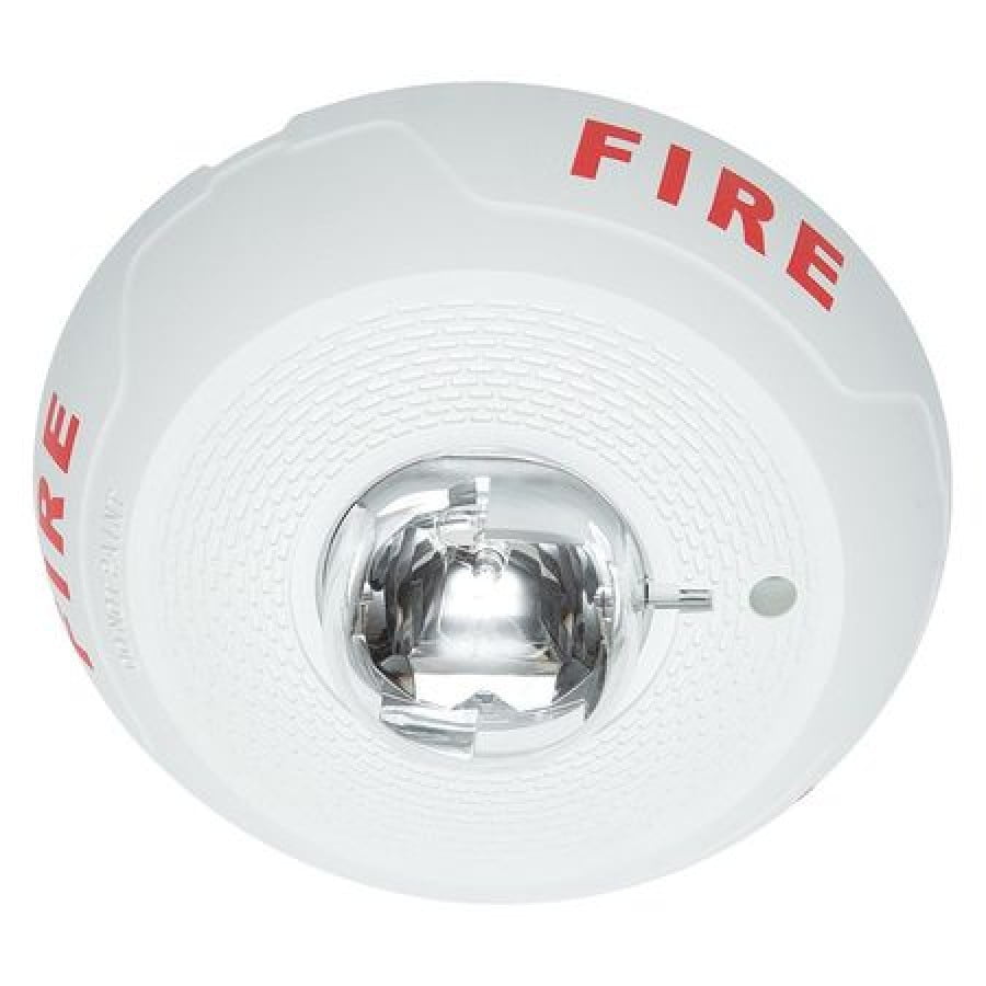 System Sensor Scwl Strobe Marked Fire Strobe White
