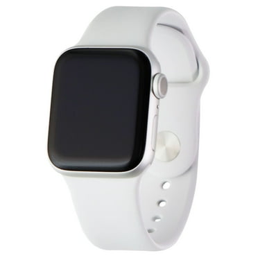 Apple Watch SE (2nd Gen) GPS 40mm Silver Aluminum Case with White Sport Band - S/M, Newest ...