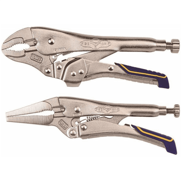 Irwin Tools VISE-GRIP Groovelock Pliers, Straight Jaw 8 & 10 in ...