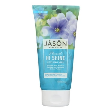 (2 Pack) Jason Natural Products Hi-Shine Styling Gel 6 Ounce - Walmart.com
