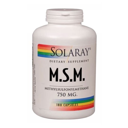 Suplemento Solaray MSM 180 cápsulas con Cúrcuma | Bodega Aurrera en línea