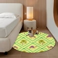 5ft Round Rug Desert Sand Camels Area Rugs for Living Room Bedroom ...