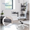 VIVO Chair-Mounted Full Motion 26x12in Keyboard & Mouse Tray ...