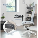 VIVO Chair-Mounted Full Motion 26x12in Keyboard & Mouse Tray ...