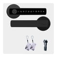 Bluetooth Smart Fingerprint Handle Lock Indoor Electronic Door Lock ...