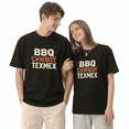 BBQ Cowboy Texmex Retro Graphic Tee for Men and Women, Funny Party ...