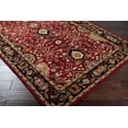 Mark&Day Area Rugs, 6x6 Hardisty Traditional Burgundy Square Area Rug ...