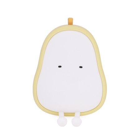 ShenMo Cute Pear Night Light for Kids, Kawaii Pear Lamp with legs for ...