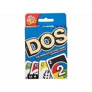DOS Second Edition Card Game by UNO for Game Night with Two Discard ...
