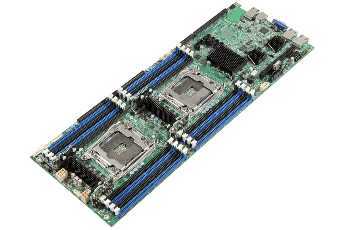 Intel S2600TP Dual Intel Xeon processor E5-2600 v3 System Motherboard ...