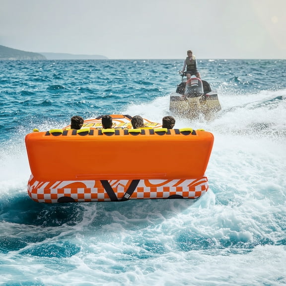 HO Sports 4G 4 Rider Towable Tube for Exciting Water Riding - Walmart.com