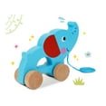 TOOKYLAND Elephant Pull Along Toy - Made of Wood, Ages 18m+ - Walmart.com