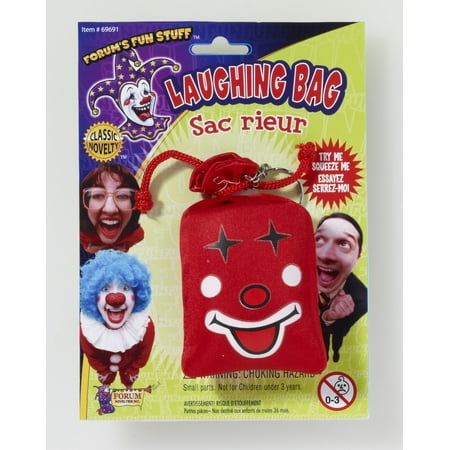 Fun Stuff Mini Laughing Bag Classic Novelty Asstd Colors Clown Trick ...