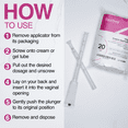 Disposable Plastic Vaginal Cream Applicators - Threaded End to Fit OTC ...