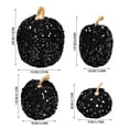 7PCS Sequined Velvet Artificial Pumpkins Assorted Sizes Multi Color ...