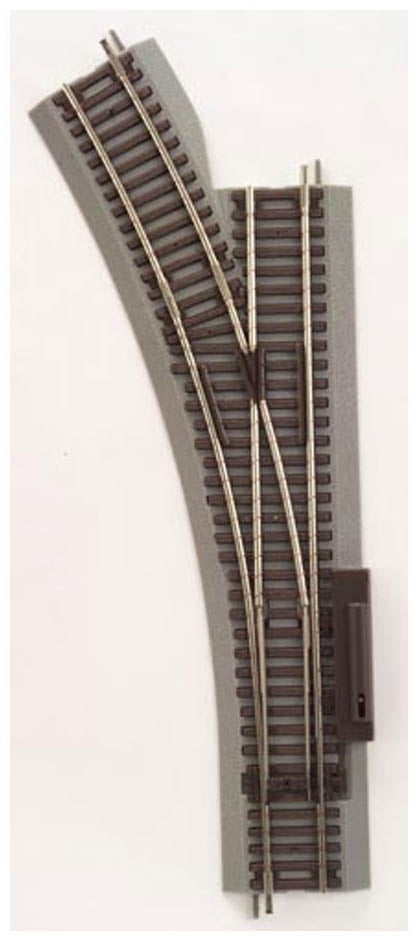 Atlas HO Scale True-Track w/ Roadbed Remote Left-Hand Switch Model ...