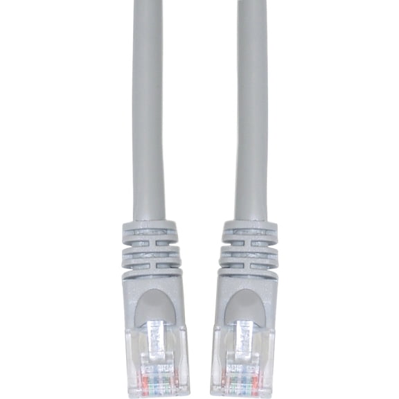 Cat6 White Ethernet Patch Cable, Snagless - Molded Boot, 50 Foot ...