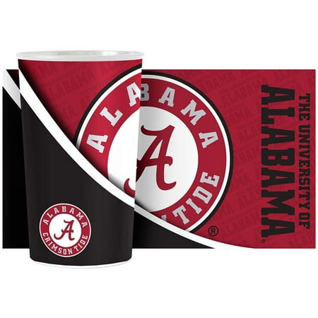 Logo Chair 441492 22 oz NFL Alabama Crimson Tide Slant Hardwall Cup ...