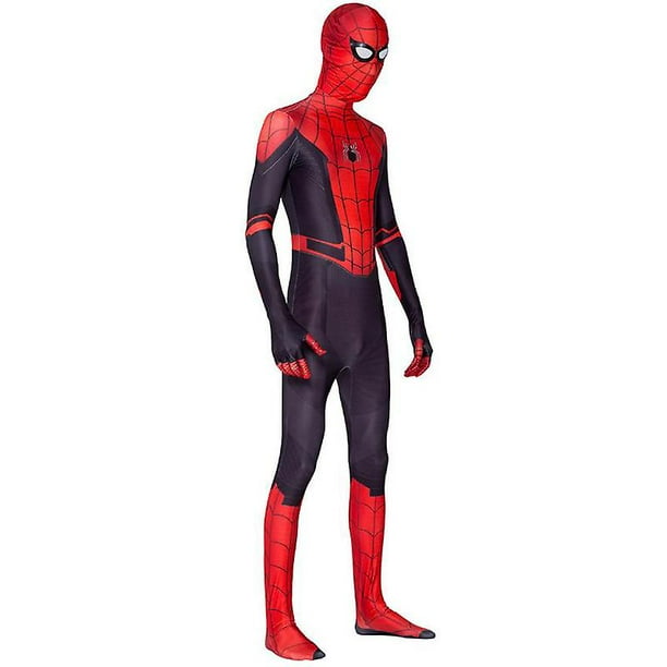 Marvel Spiderman Jumpsuit Costume Adult Kids Halloween Cosplay Fancy ...