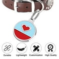 Pet Artist 8 Patterns Personalized Dog Tag Engraved Pet Puppy Cat ID ...