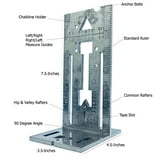 D-Unique Tools Universal Square Wall Partitioning and Layout Carpenter Tool for All Conventional ...