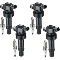BDFHYK Coil Pack UF652 and Iridium Spark Plugs 93815 Compatible with ...