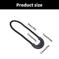 10Pcs Handbag Flexible Zippers Puller PVC Zippers Puller Outdoor ...