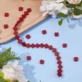 1 Strand Coral Beads Strands Dyed FireBrick 9x9x4mm Hole: 1.2mm about ...