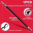 12Inches Flexible Drill Bit Extension Screwdriver Bit Holders, 1PACK ...