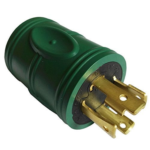 Parkworld 885026 Generator Adapter 4-Prong 30 AMP Locking L14-30P Plug ...