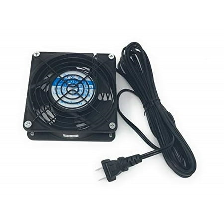 110v ac high speed muffin fan with cooling axial with 15 foot line cord ...