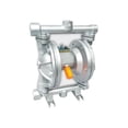 QBY Aluminum Alloy Pneumatic Diaphragm Pump Cast Iron Stainless Steel ...