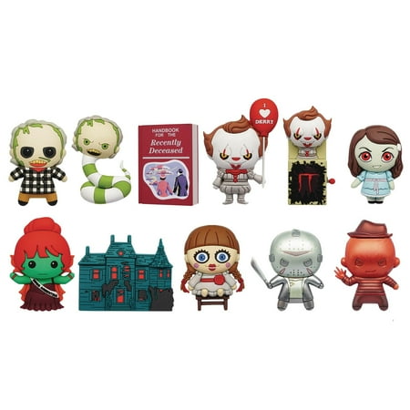 Horror Series 5 3D Collectible Bag Clips | Walmart Canada