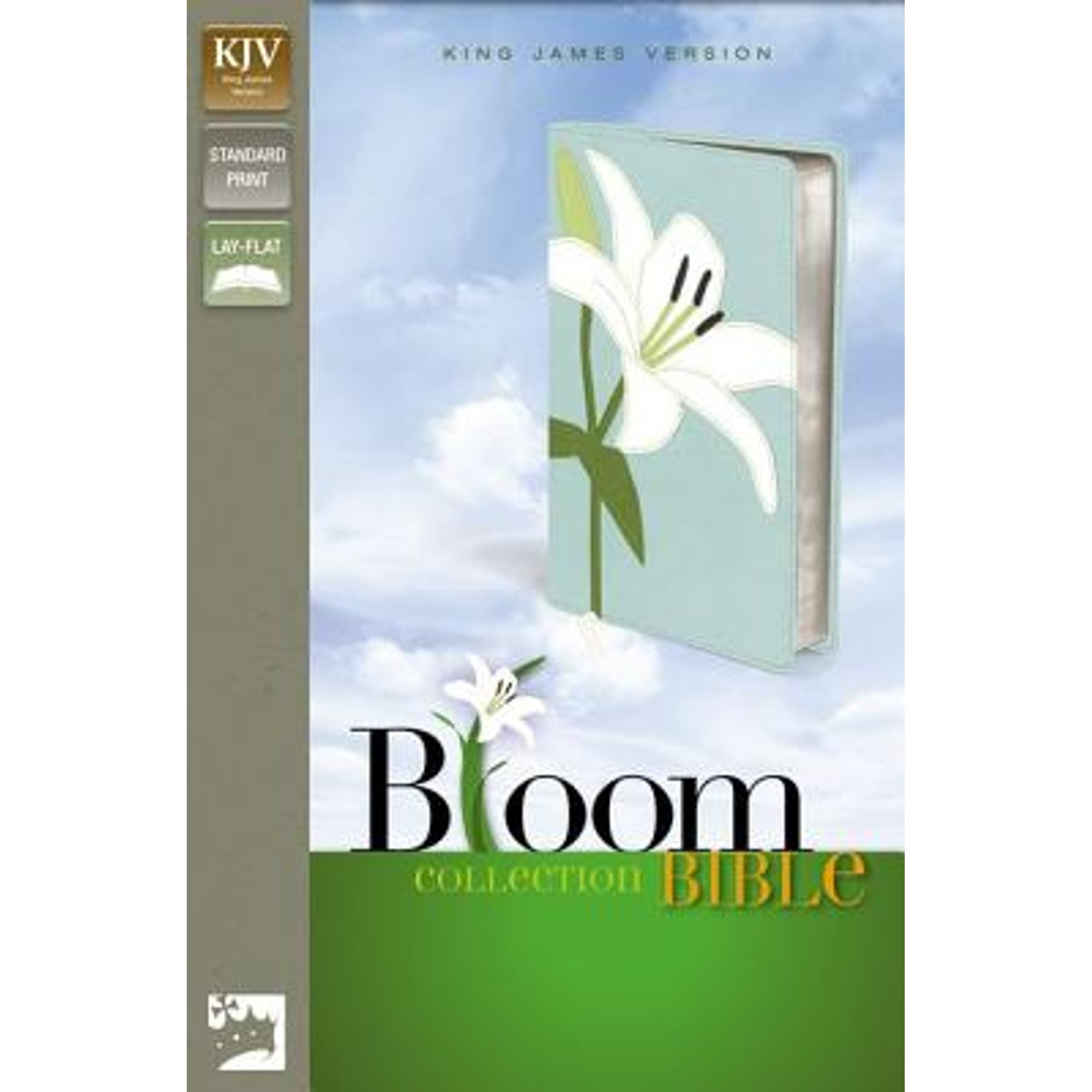Pre-Owned Bloom Collection Bible-KJV-White Lily (Imitation Leather ...