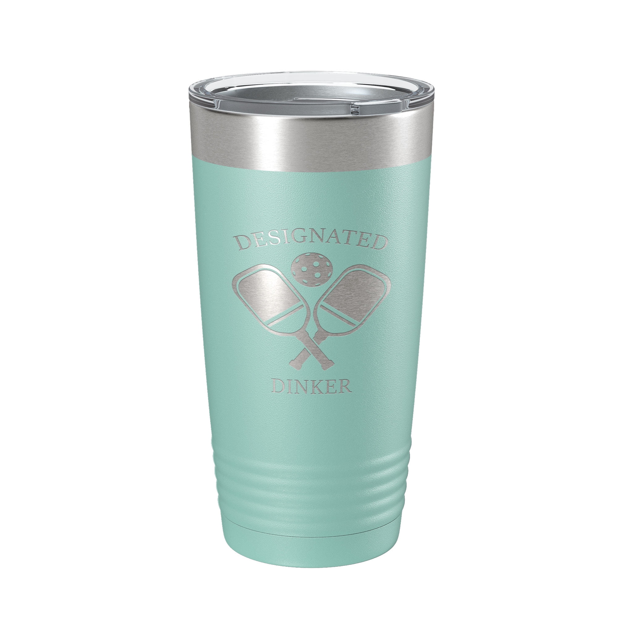 Pickleball Tumbler Designated Dinker Travel Mug Funny Pickle Ball ...